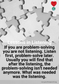 HOW TO LISTEN LIKE A THERAPIST - Growtherapy